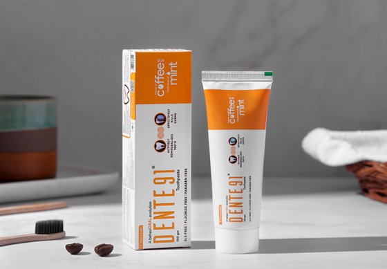 Why did I Fall in Love with Coffee Flavoured Dente91 Toothpaste?